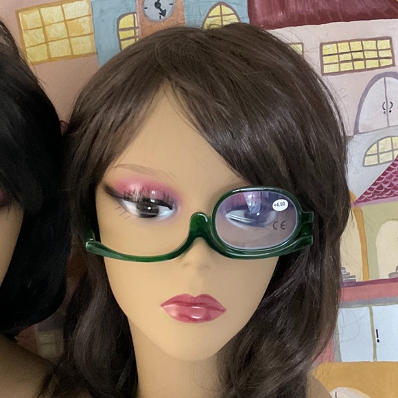 Makeup | Magnifying Makeup Glasses Rotating Lens Cosmetic Make Up ...